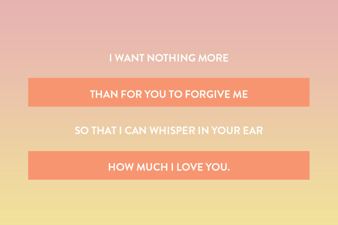 30+ Apology Messages Sure to Earn Their Forgiveness – MyPostcard