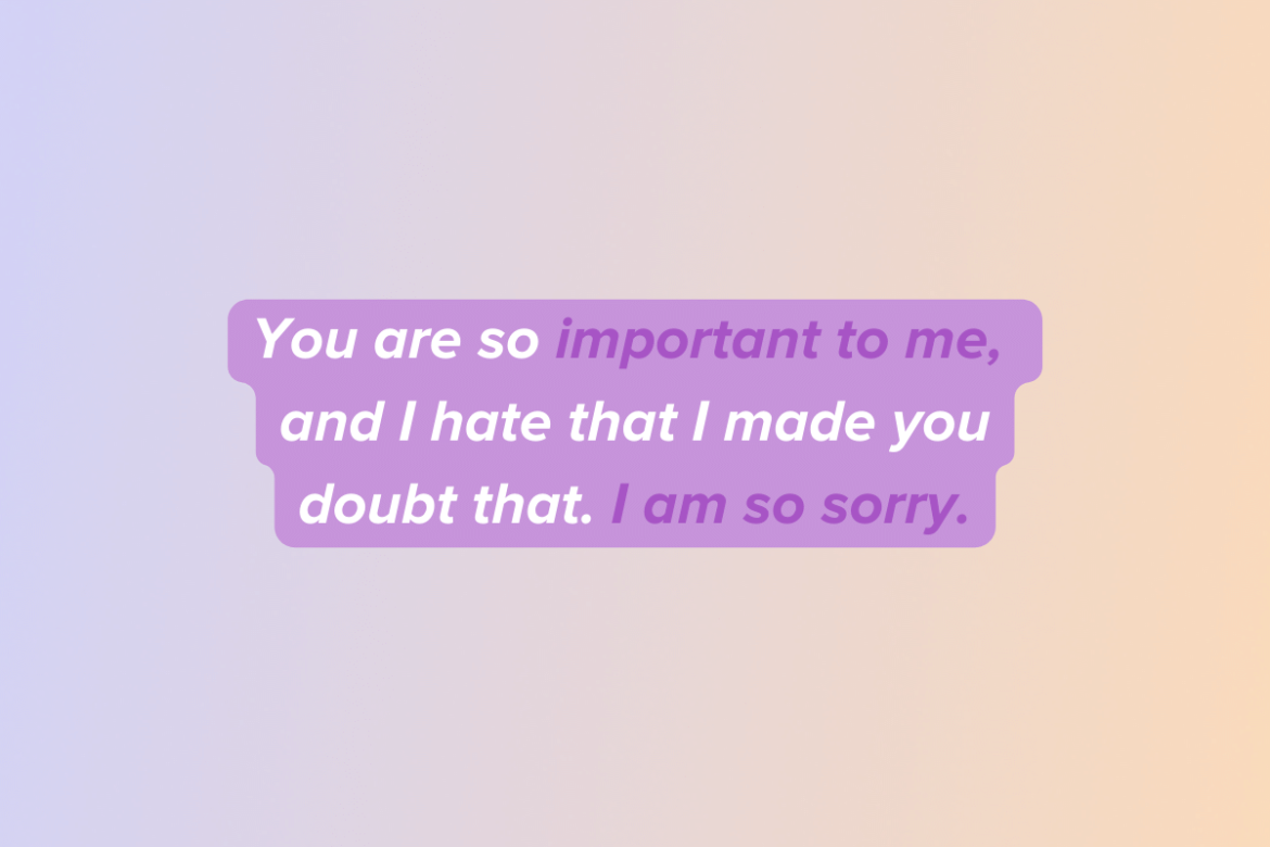 The Best Apology Messages for Him – MyPostcard