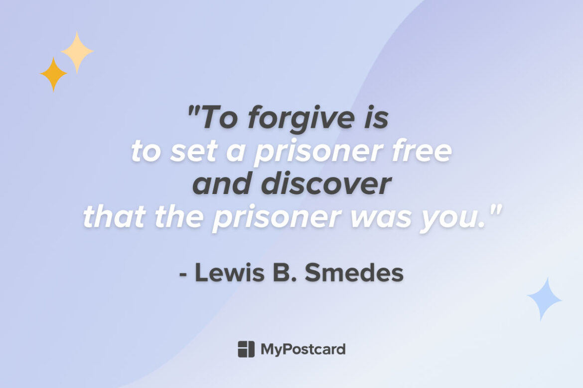 Forgiveness Quotes That Embrace Personal Growth – MyPostcard